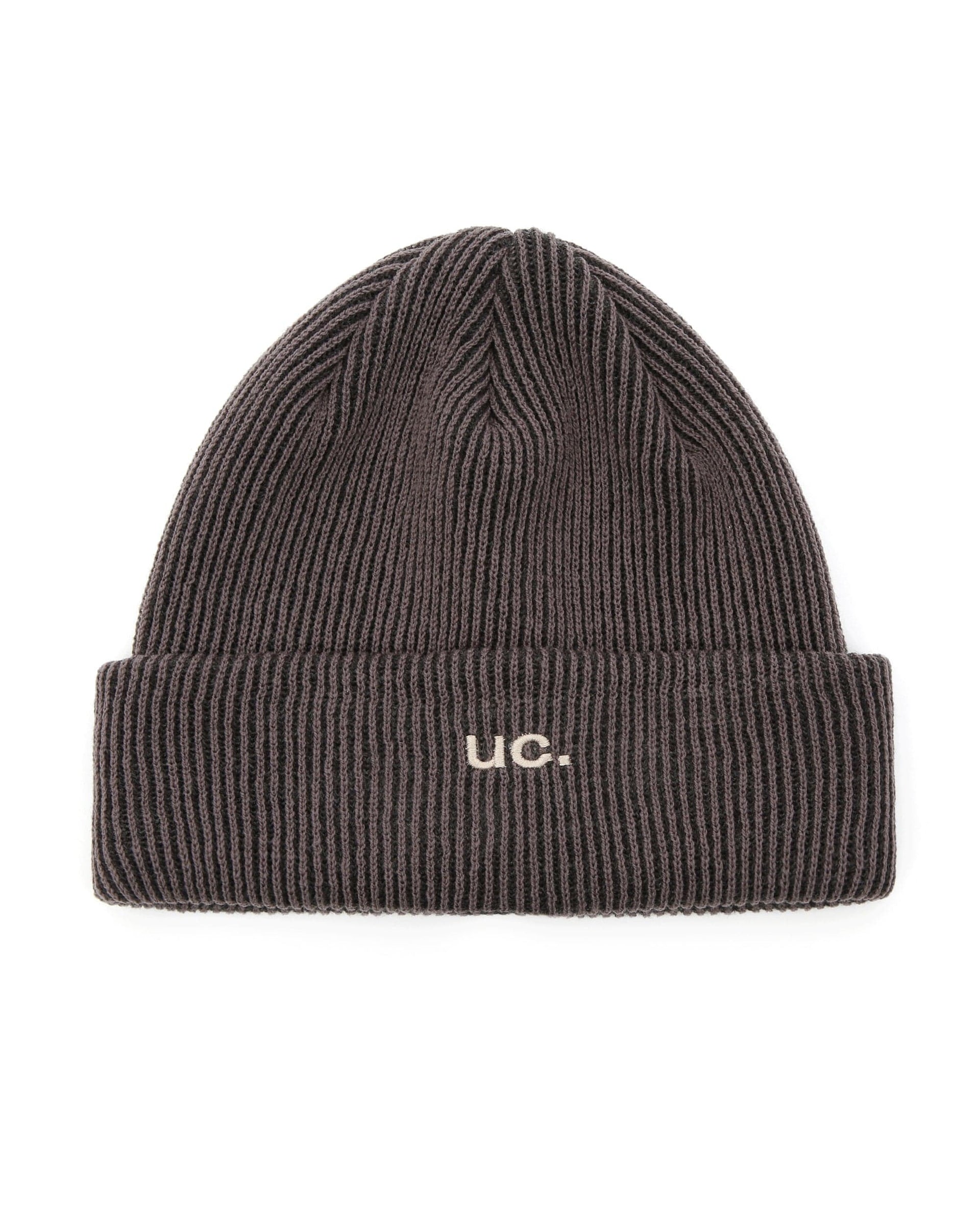 Undercontrol (BEANIE / DOUBLE FACE / C GREY) Winter two tone acryl beanie