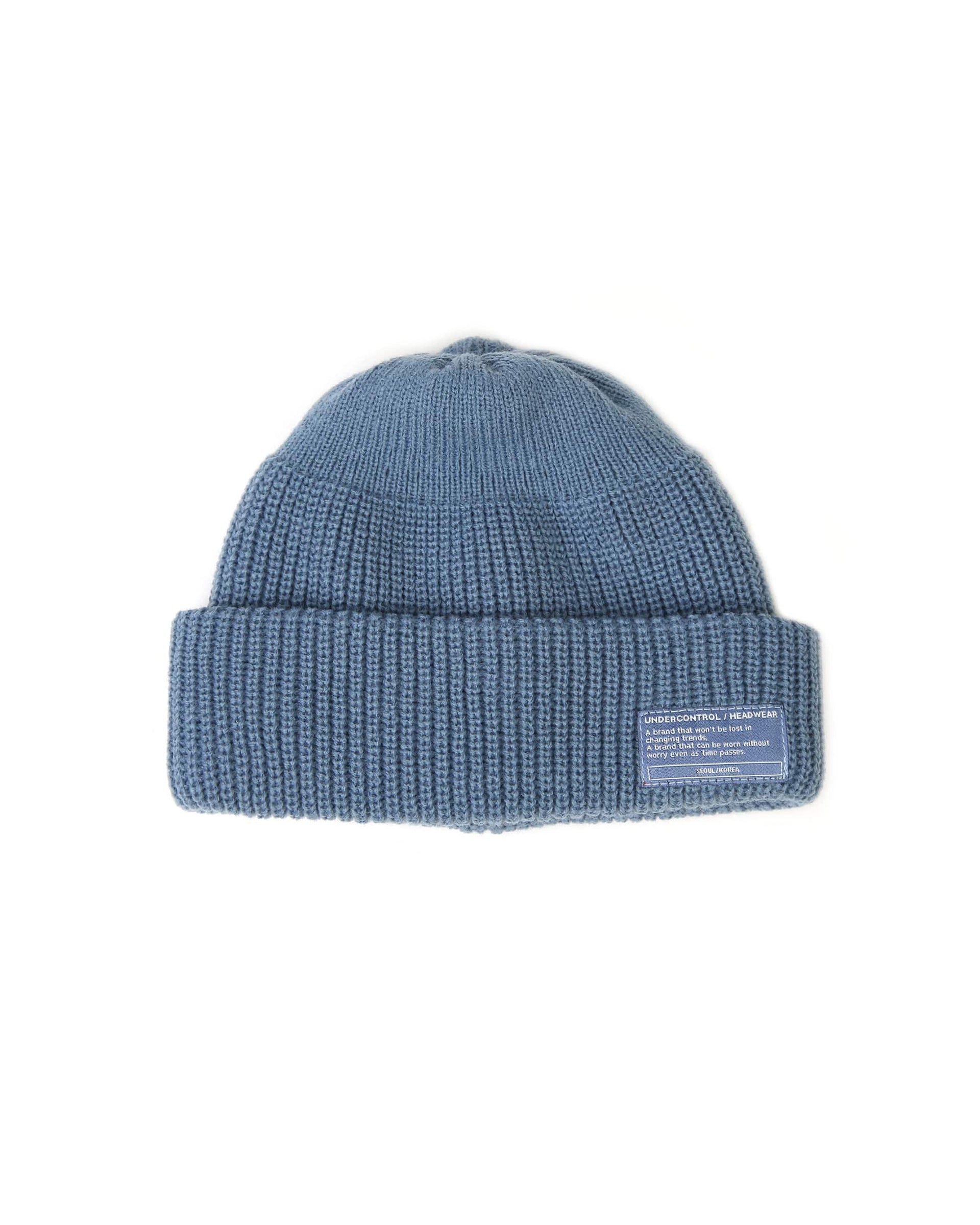 Undercontrol (BEANIE / MONK FIT / SKY) Short beanie